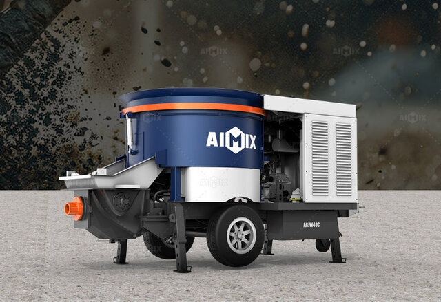 Tips for Safely Using a Portable Concrete Mixer with Pump: Aimix Group ...